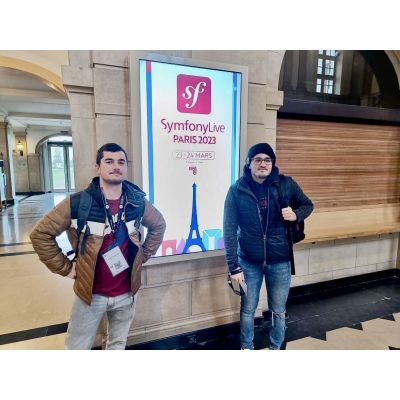 Nos développeurs au Symfony Live Paris 2023